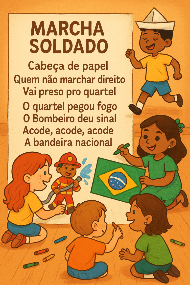 Aula Dia do Soldado na Alfabetização